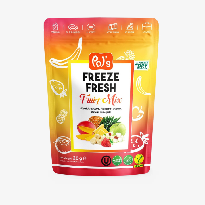 Fruit Mix Freeze-Dried Snacks | Pol's Freeze Fresh- 20g – Mahdina
